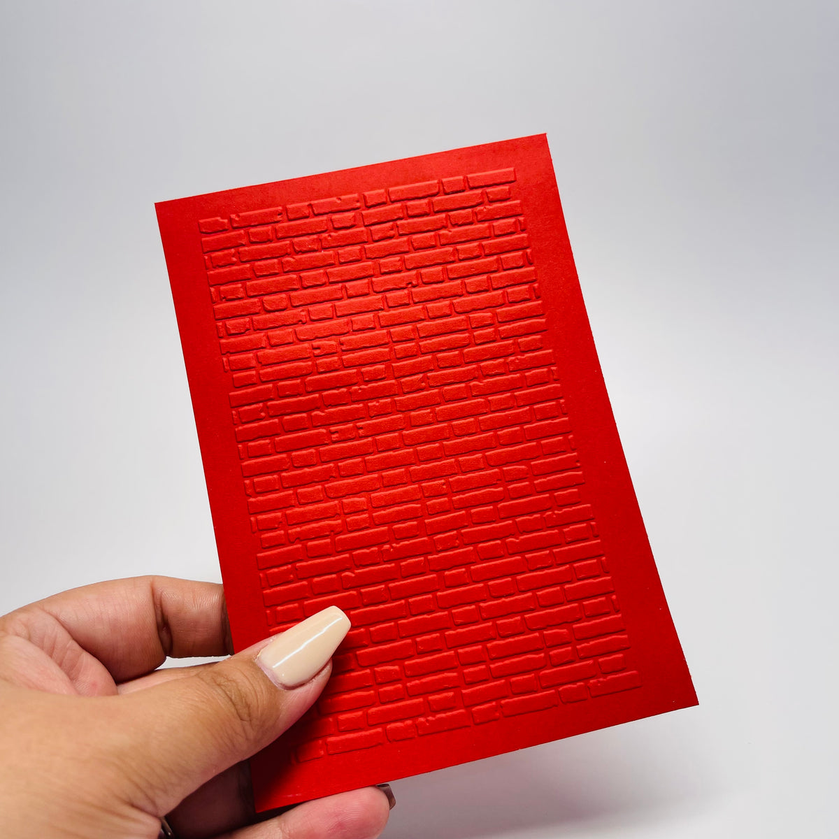 Super Mario Brick Wall Embossing Folder – Creations By Gabby