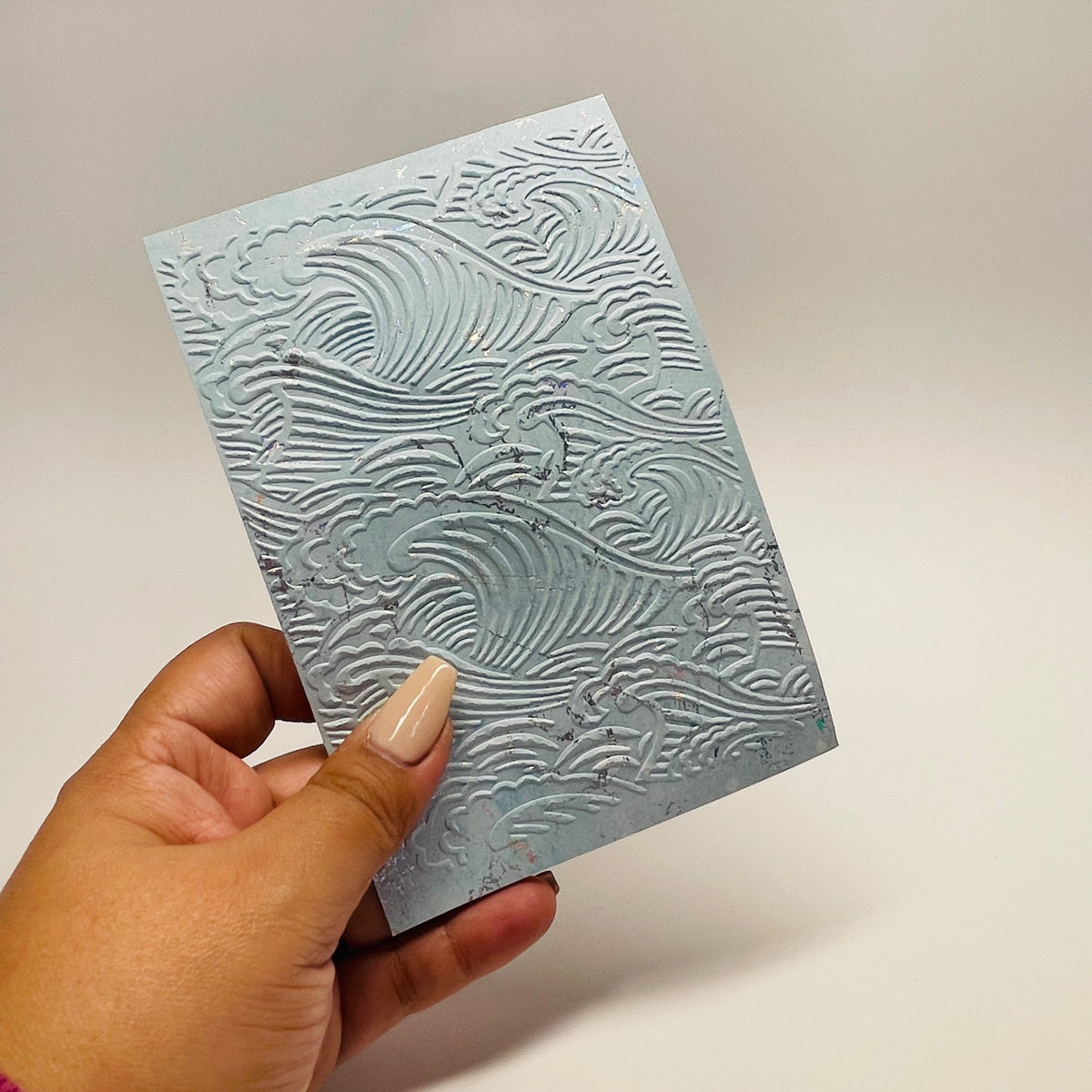 Moana Waves Embossing Embossing Folder – Creations By Gabby