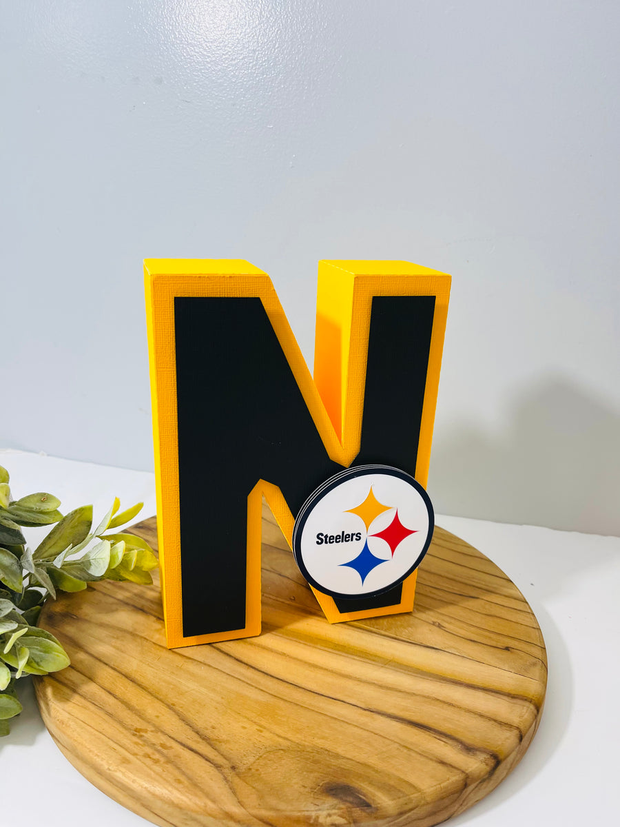 Steelers 3D Letters – Creations By Gabby